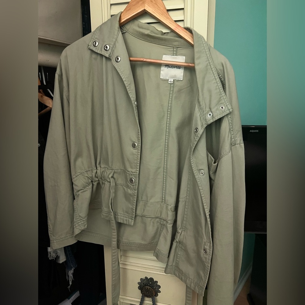 Olive Green Utility Jacket - Gem